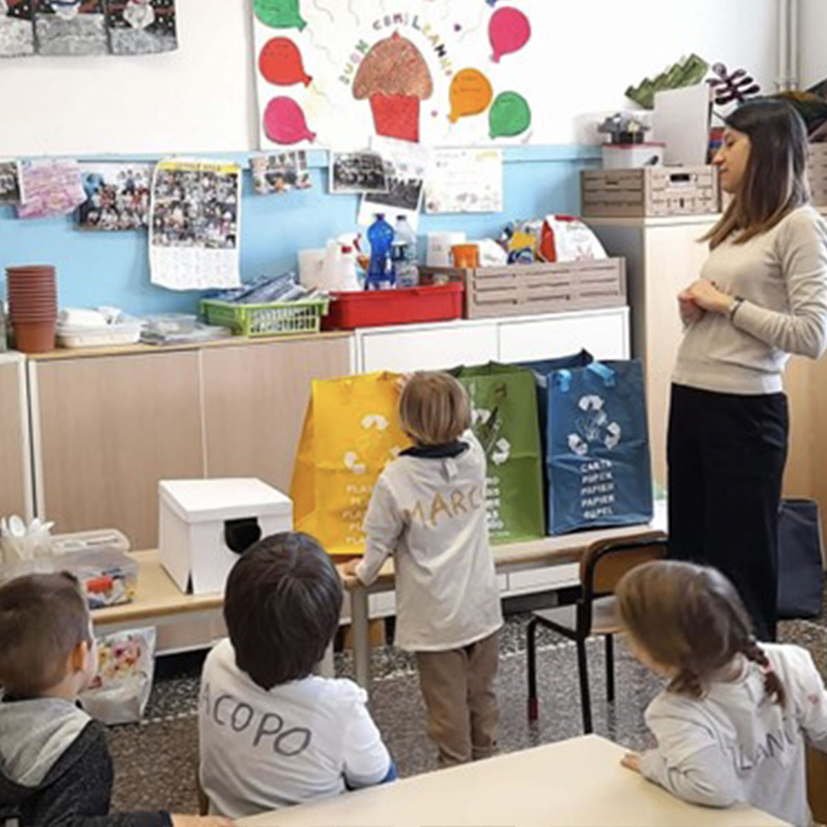 E come Eduiren, il settore educational di Iren che divulga la cultura della sostenibilità